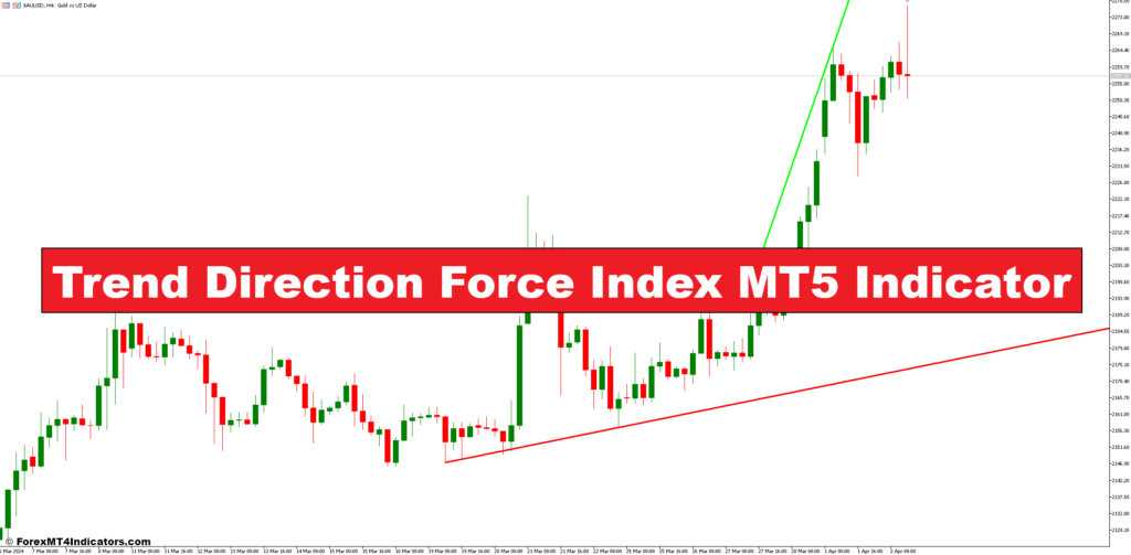 Trend Direction Force Index MT5 Indicator - ForexMT4Indicators.com